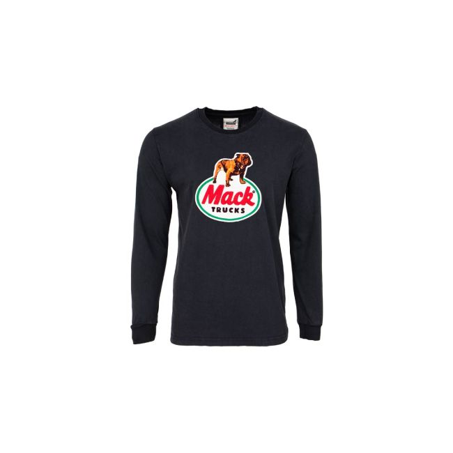 Mack 60's Retro Chainstitch Long Sleeve Shirt - Mack Trucks