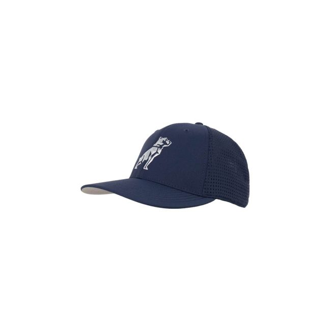Silver Bulldog Navy Tec Cap - Mack Trucks