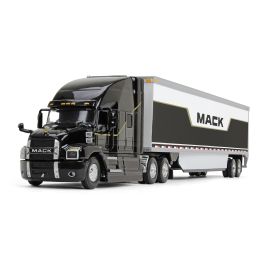 Mack Anthem Black Tractor/Trailer Diecast - Mack Trucks