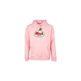 Softtouch Pink Retro Hoodie - Mack Trucks